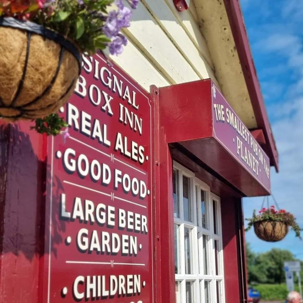 Have you ever been to a record breaker? Visit The Signal Box Inn